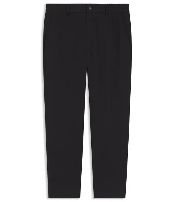 BOSS Tapered-fit Cotton-blend Jersey Pants