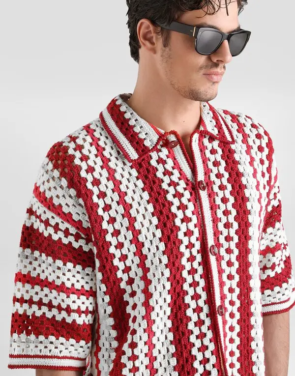 Dolce & Gabbana Handmade Crochet Cardigan