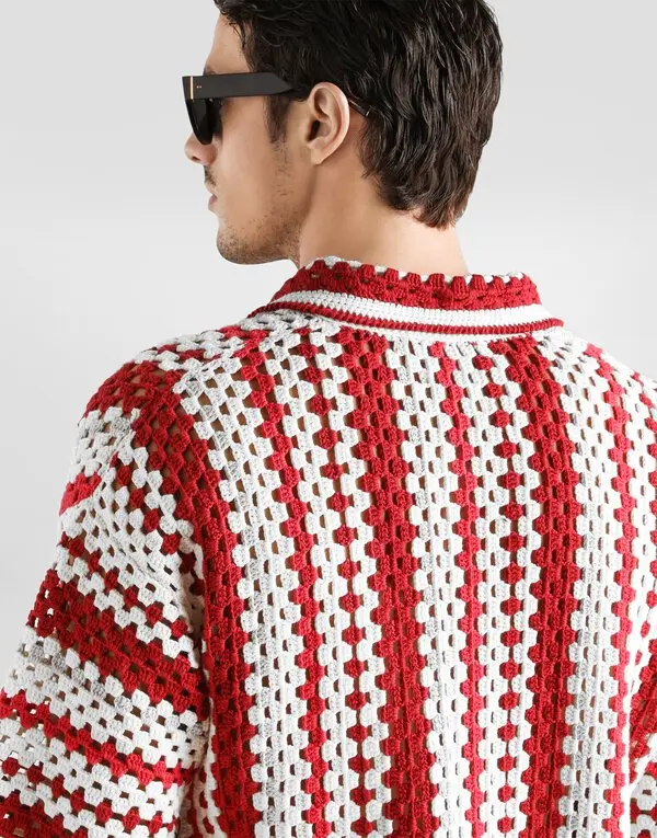 Dolce & Gabbana Handmade Crochet Cardigan