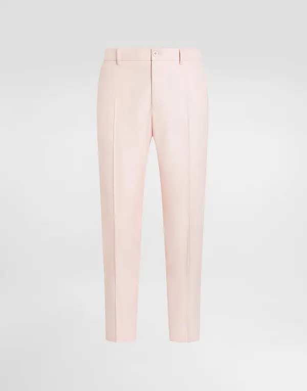 Dolce & Gabbana Viscose Canvas Trousers