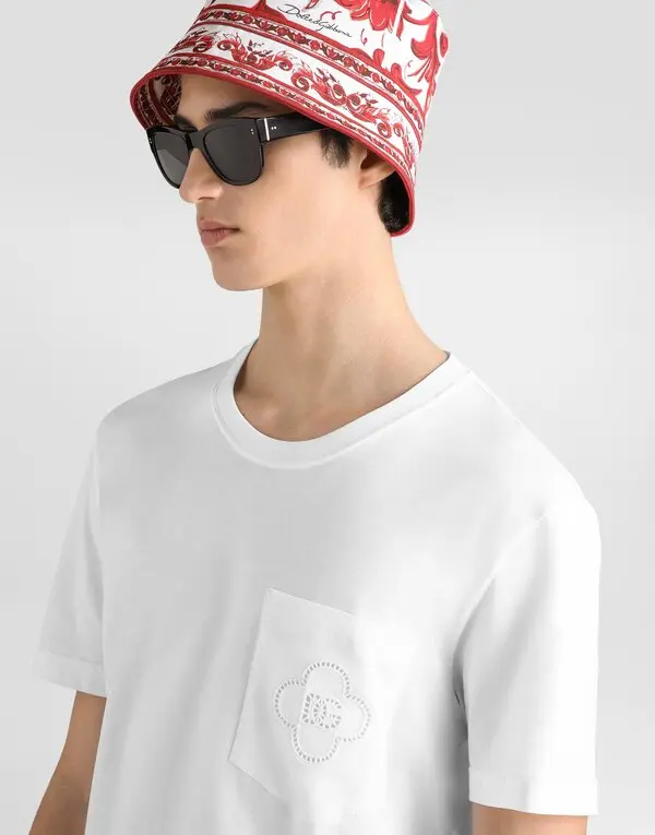 Dolce & Gabbana T-shirt M/corta Giro - White