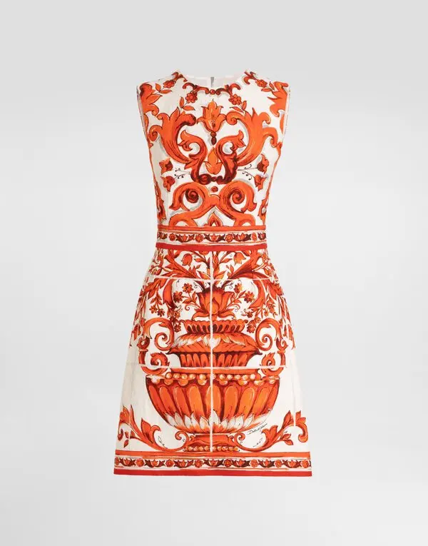 Dolce & Gabbana Majolica-print Dress