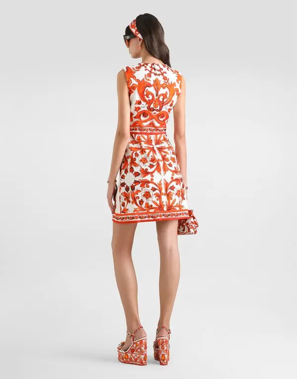 Dolce & Gabbana Majolica-print Dress
