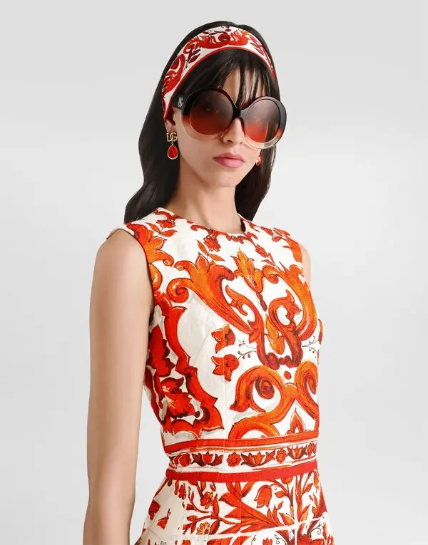 Dolce & Gabbana Majolica-print Dress