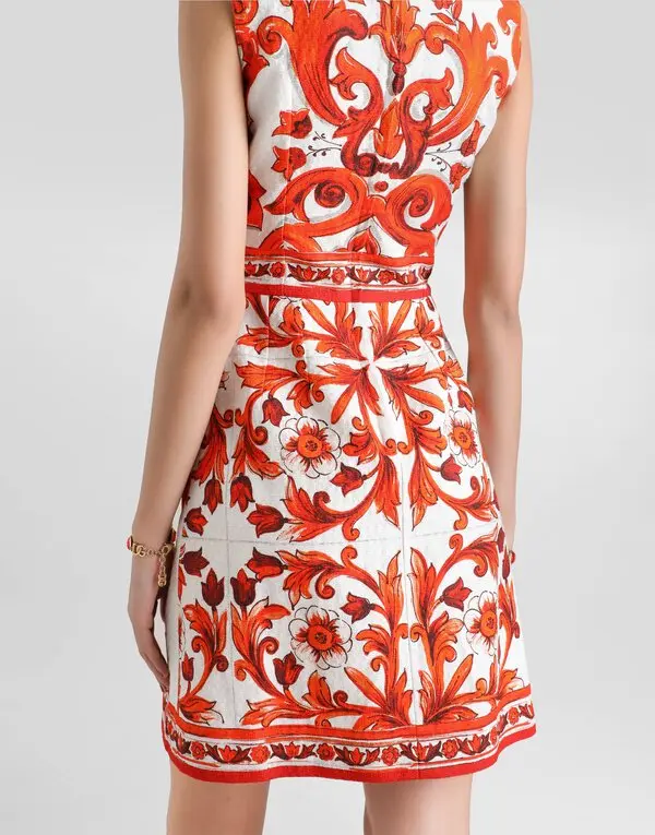 Dolce & Gabbana Majolica-print Dress
