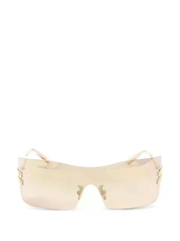 Miu Miu Aube Logo-plaque Sunglasses