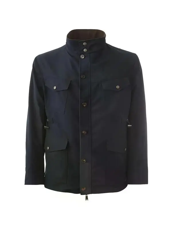LARDINI Reversible Drawstring-waist Jacket