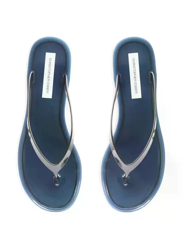 Christopher Esber Flip-flops - Neutrals