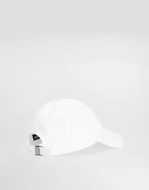 Dolce & Gabbana Embroidered Cotton Drill Baseball Cap