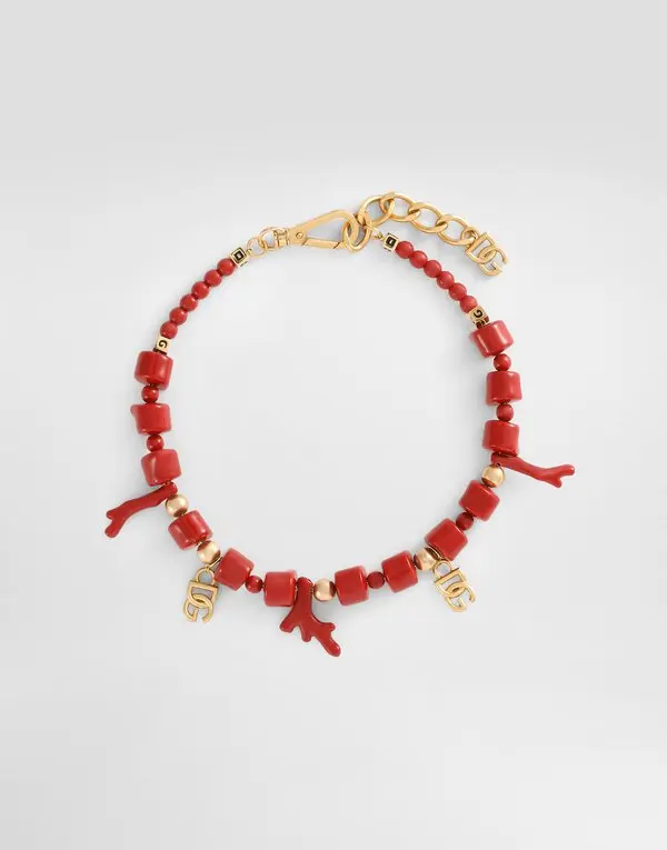 Dolce & Gabbana Rami Corallo Necklace - Gold