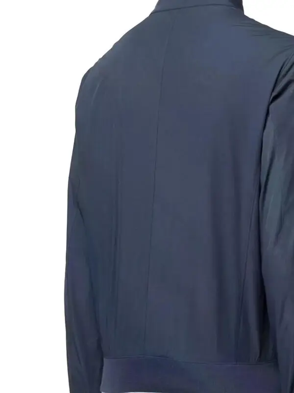MOORER High-neck Zip-up Jacket
