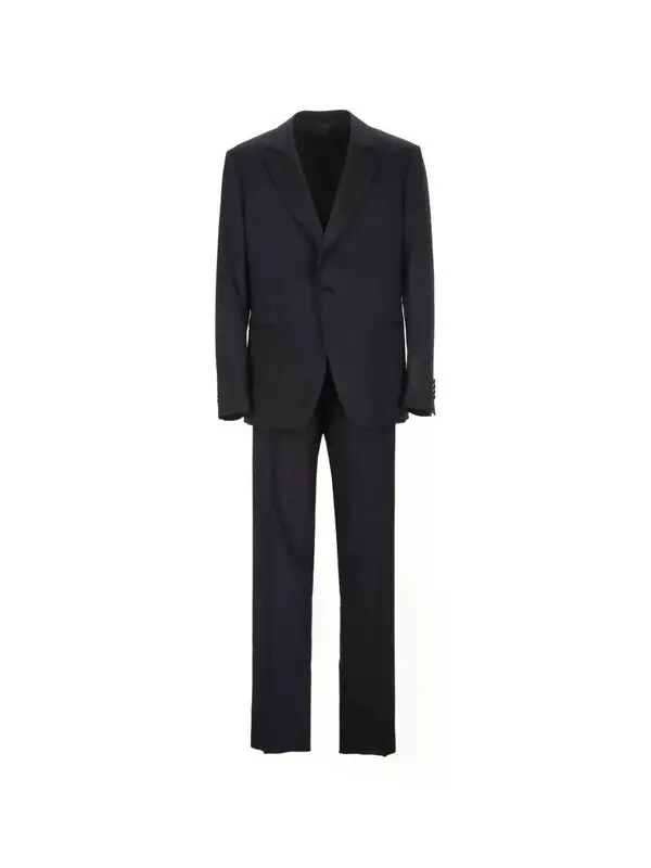 LARDINI Peak-lapel Single-breasted Suit