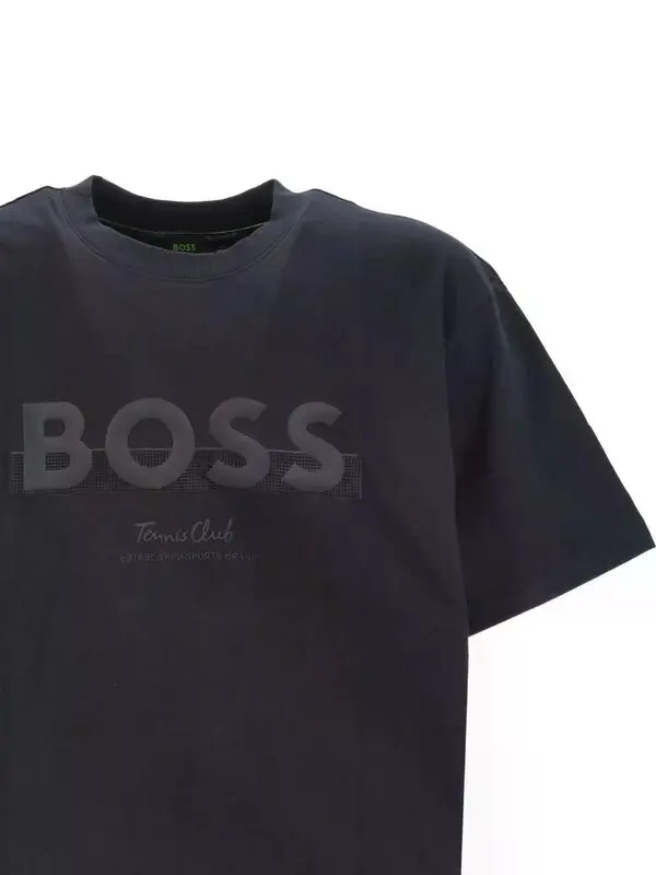 BOSS Logo-print Cotton T-shirt