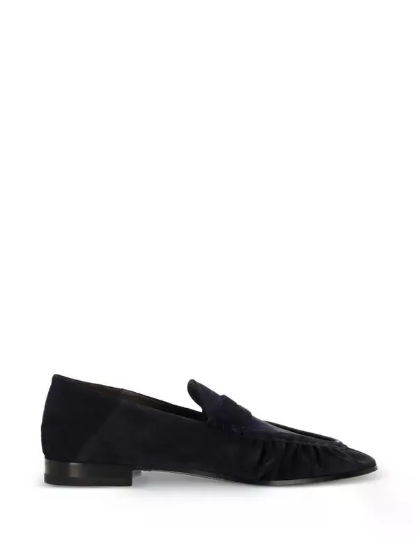 ORTIGNI Ruched Penny Loafers