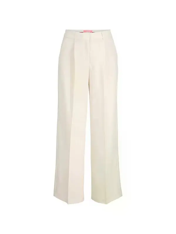 JJXX Pleated Wide-leg Trousers - Neutrals