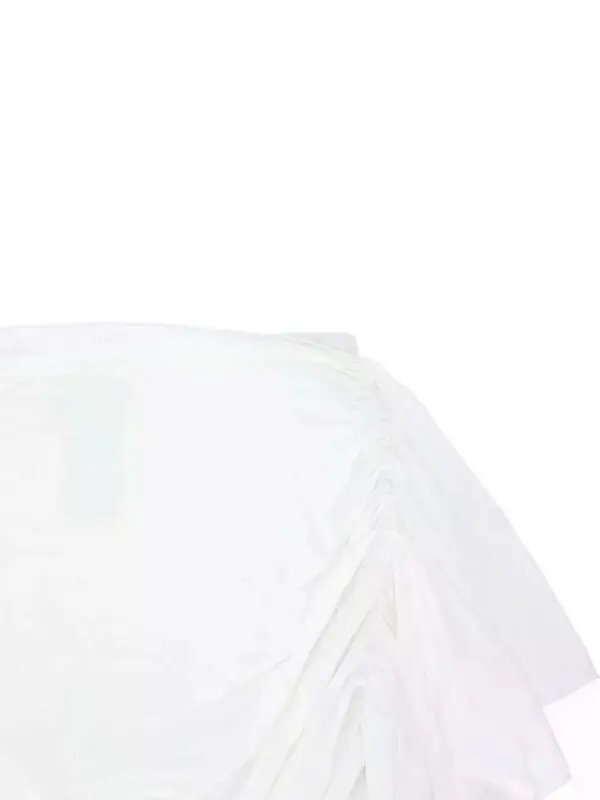 Federica Tosi Ruched Draped Mini Skirt
