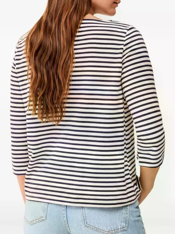 PENNYBLACK Marinière Striped Boat Neck T-shirt