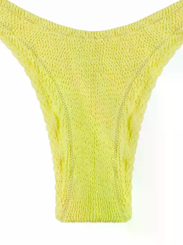 REINA OLGA Ginny Crinkled Bikini Bottoms