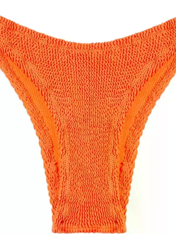 REINA OLGA Ginny Smocked Bikini Bottoms