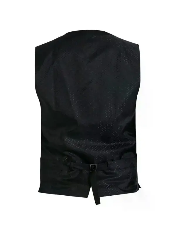 Dolce & Gabbana V-neck Waistcoat - Black