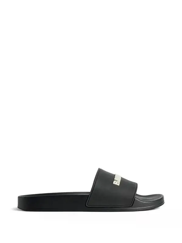 Balenciaga Embossed-logo Slides