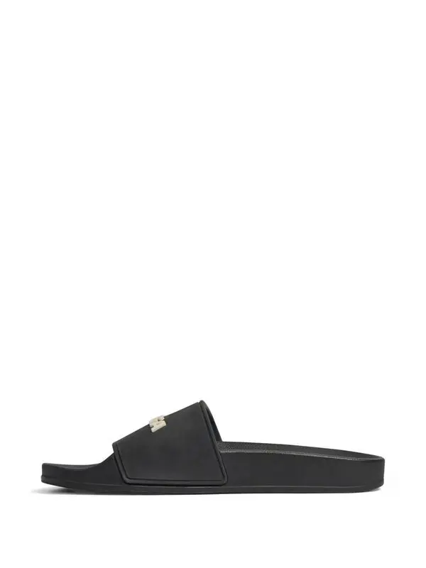 Balenciaga Embossed-logo Slides