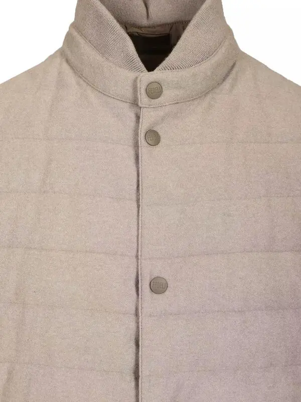 Fedeli Quilted High-neck Gilet