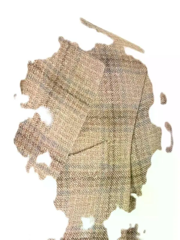 AL DUCA D’AOSTA 1902 Tartan-check Notched-lapel Blazer