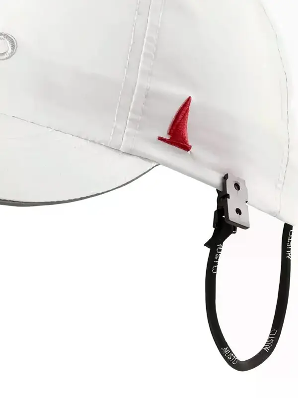 MUSTO Embroidered Logo Baseball Cap - White