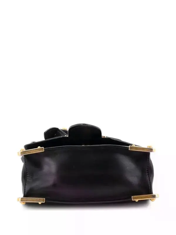 Prada Animalier Cahier Leather Small Crossbody Bag