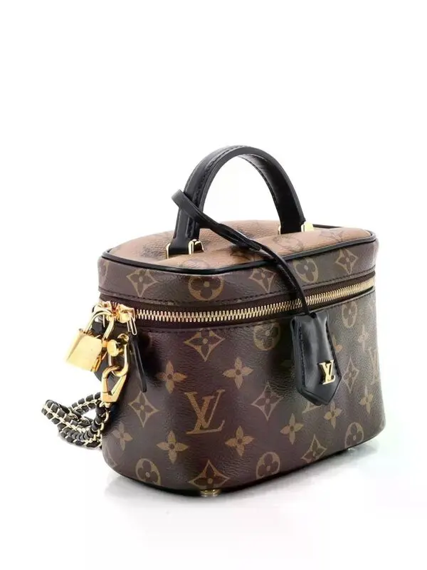 LOUIS VUITTON Reverse Monogram Canvas Pm Satchel