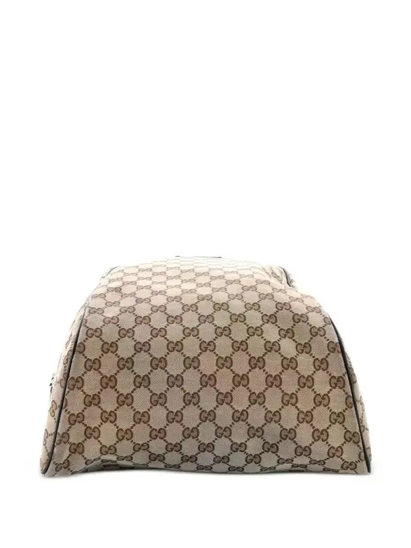 Gucci Gg Canvas Zip Around Travel Backpack
