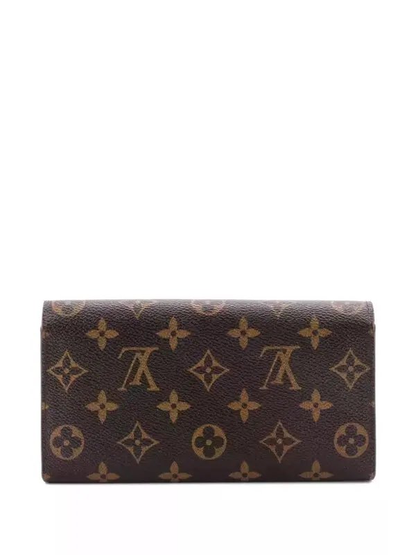 LOUIS VUITTON Vintage Sarah Wallet Monogram Canvas Small Wallets