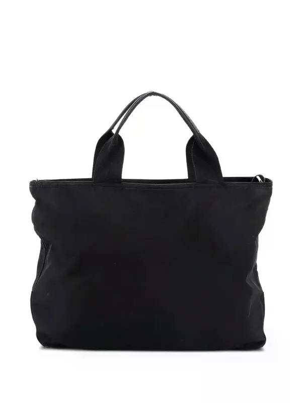 Prada Vela Convertible Tessuto Small Tote Bag