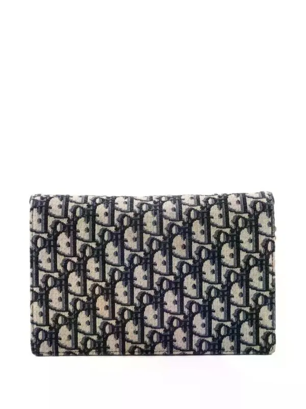 Dior Saddle Chain Clutch Bag