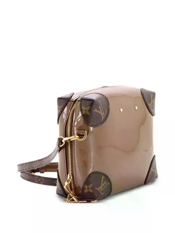 LOUIS VUITTON Venice Handbag In Monogram Vernis - Brown