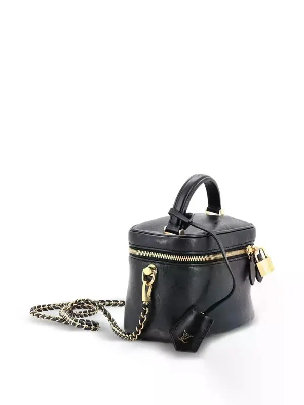 LOUIS VUITTON Monogram Ink Embossed Lambskin Pm Bag