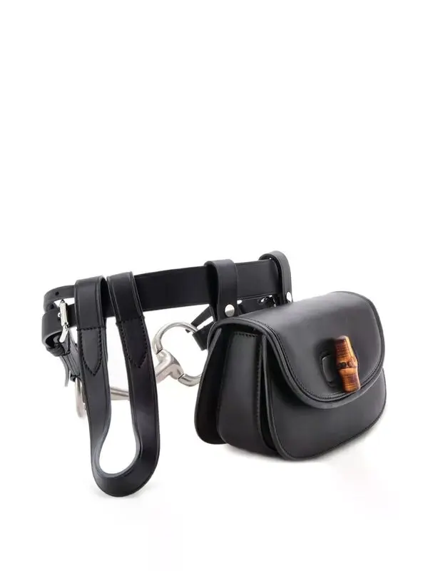 Gucci Bamboo 1947 Leather Mini Belt Bag