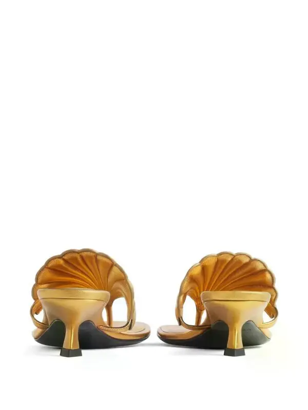 MUGLER Shell-detail Sandals