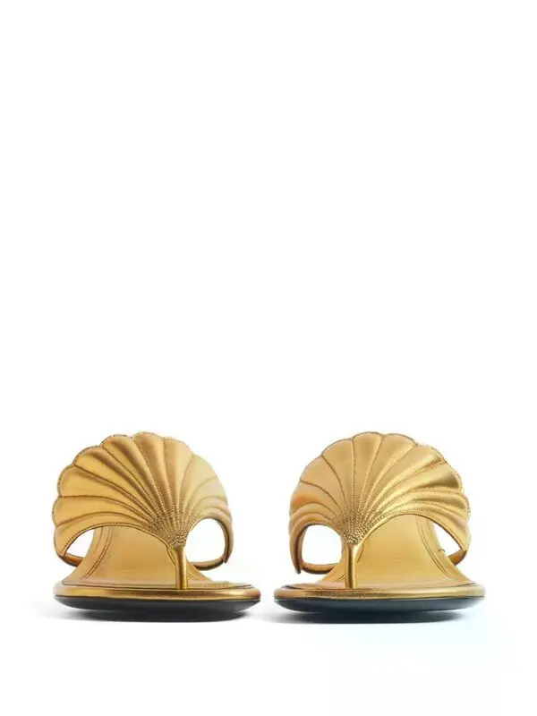 MUGLER Shell-detail Sandals