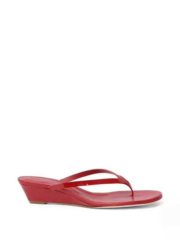 Christopher Esber Scala Wedge Sandals - Red