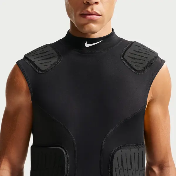 Nike Pro Hyperstrong 4-pad Compression Top - Black