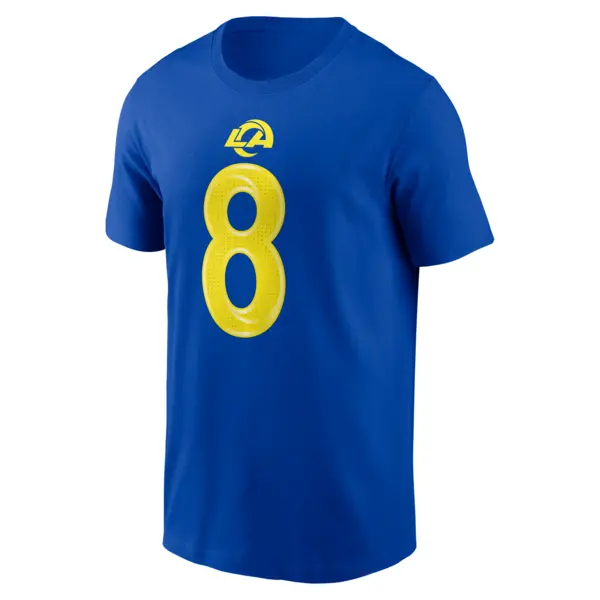 Nike Jared Verse Los Angeles Rams Nfl T-shirt - Blue