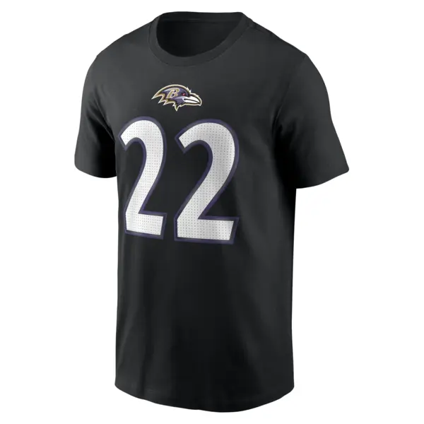 Nike Derrick Henry Baltimore Ravens Nfl T-shirt - Black