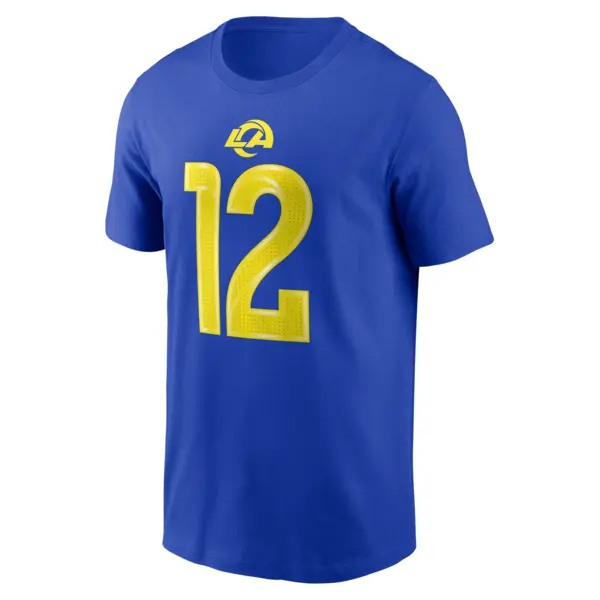 Nike Puka Nacua Los Angeles Rams Nfl T-shirt - Blue