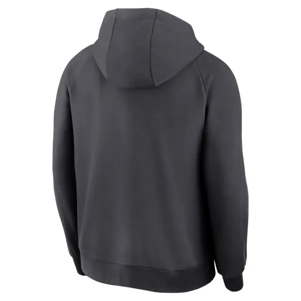 Nike Cincinnati Reds Authentic Collection Dri-fit Mlb Full-zip Hoodie - Grey