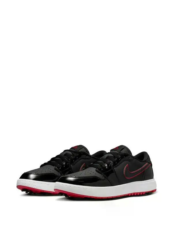 JORDAN 1 Low G Spiked Patent Leather Sneakers