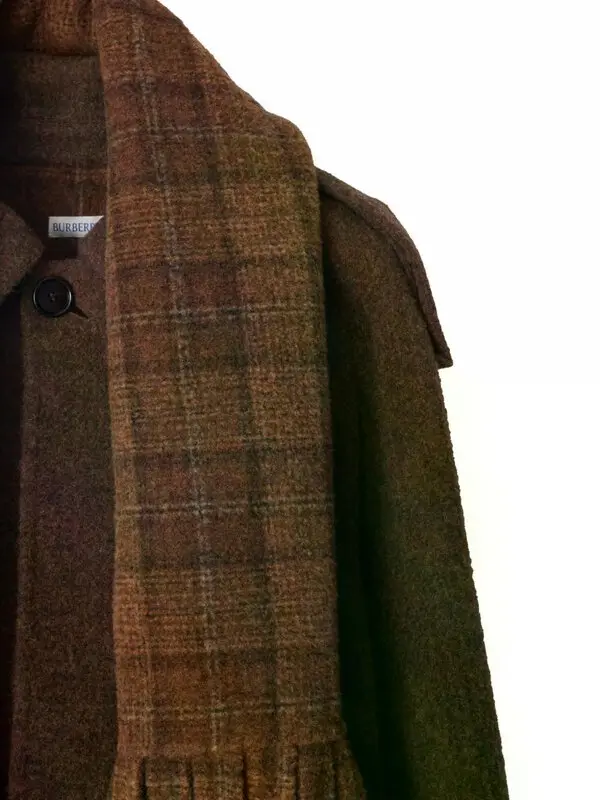 Burberry Detachable Scarf Jacket