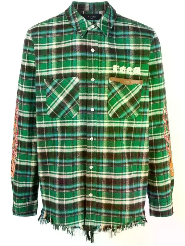 Amiri X The Great City Workshop Checked Shirt