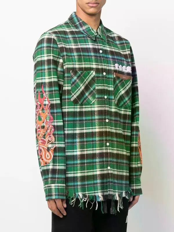 Amiri X The Great City Workshop Checked Shirt